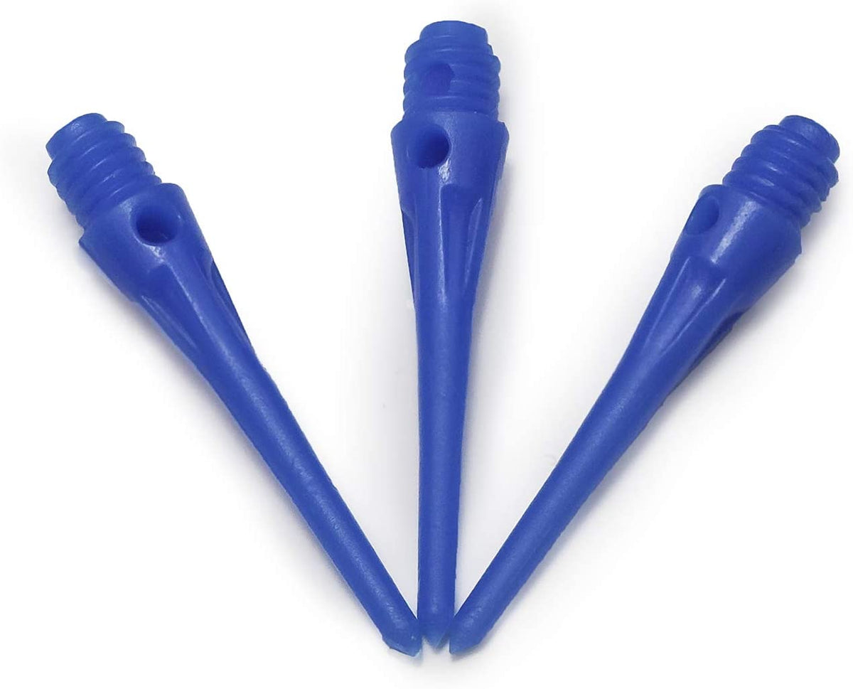 Plastic Darts Tips - 100 Pack, 2BA Thread (Red & Blue) – IgnatGames